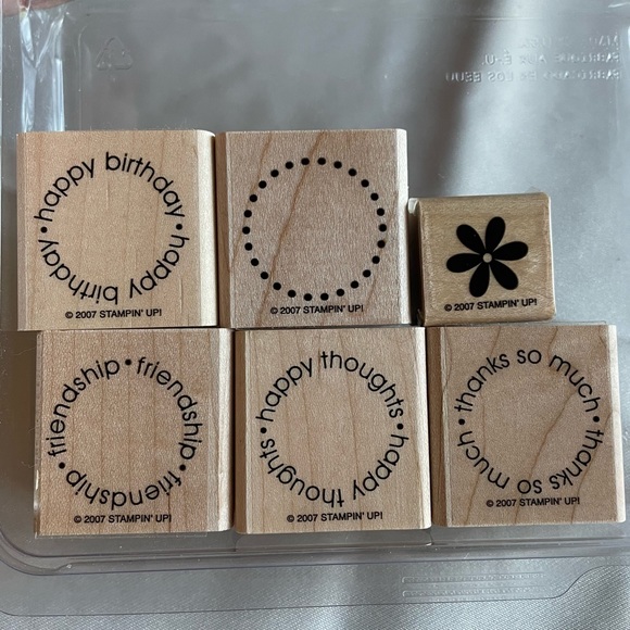 Stampin' Up! | Design | Stampin Up Circular Messages Stamp Set | Poshmark